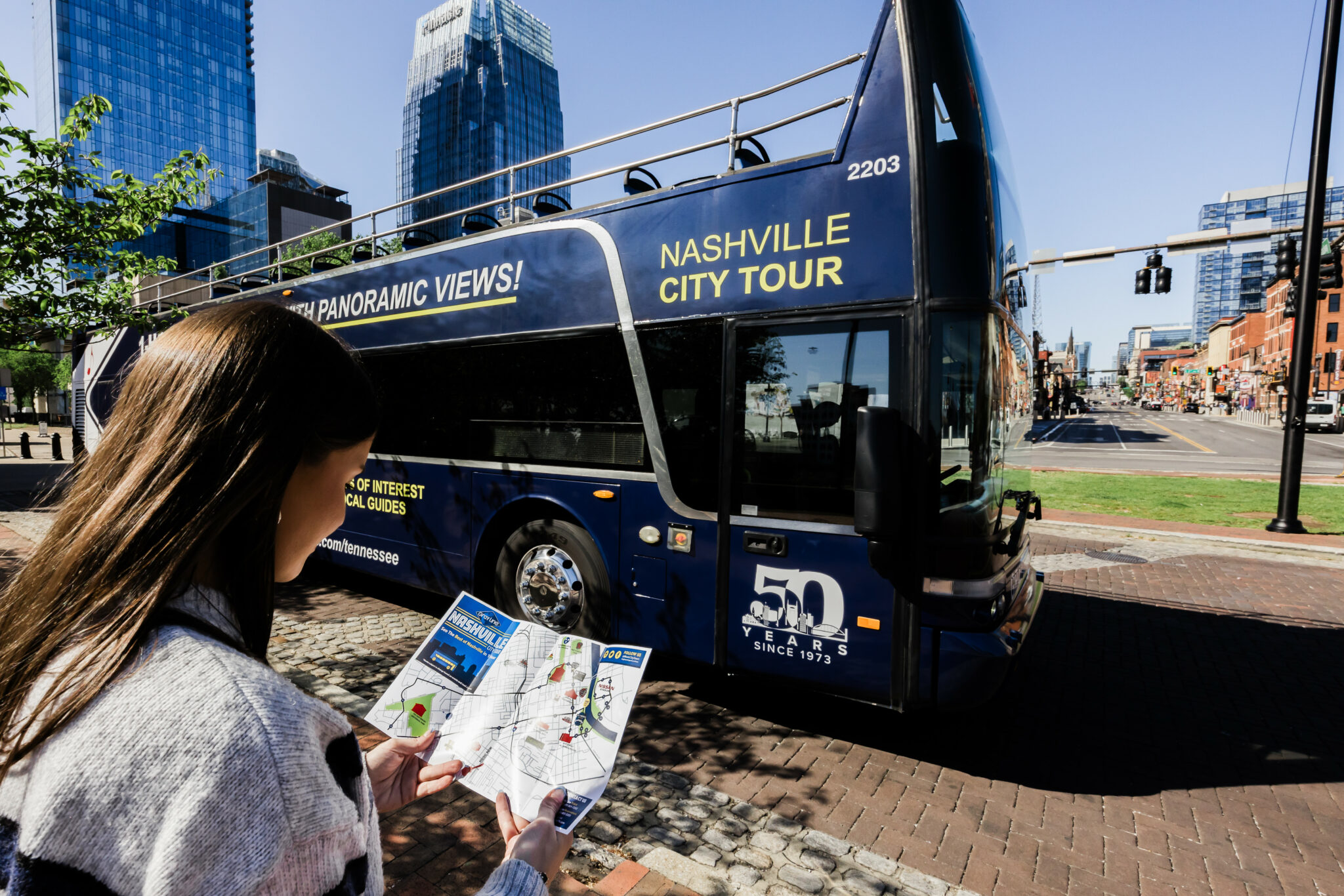 Nashville City Tour: Voted #1 Tour on Double-Decker Bus