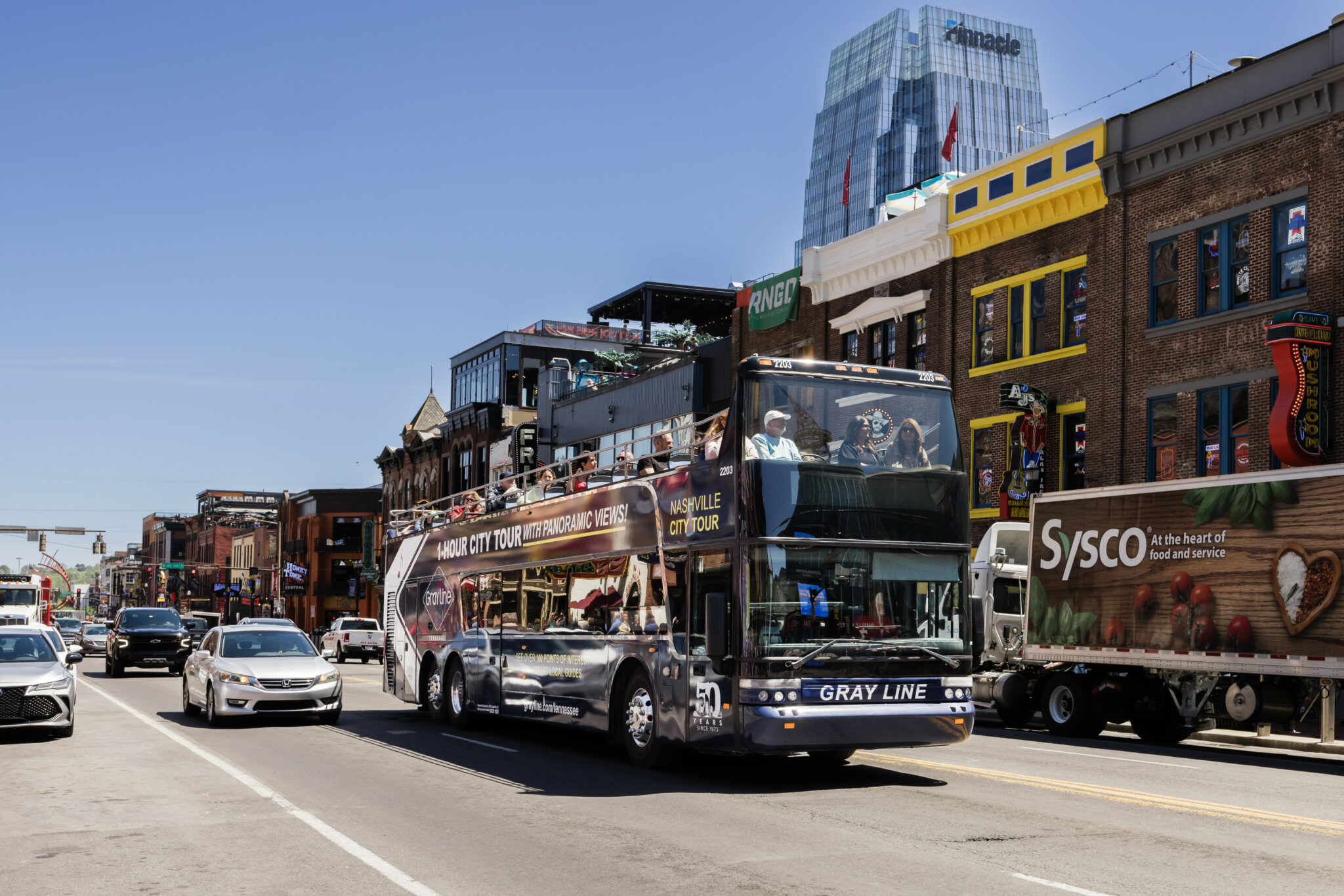Nashville City Tour: Voted #1 Tour on Double-Decker Bus