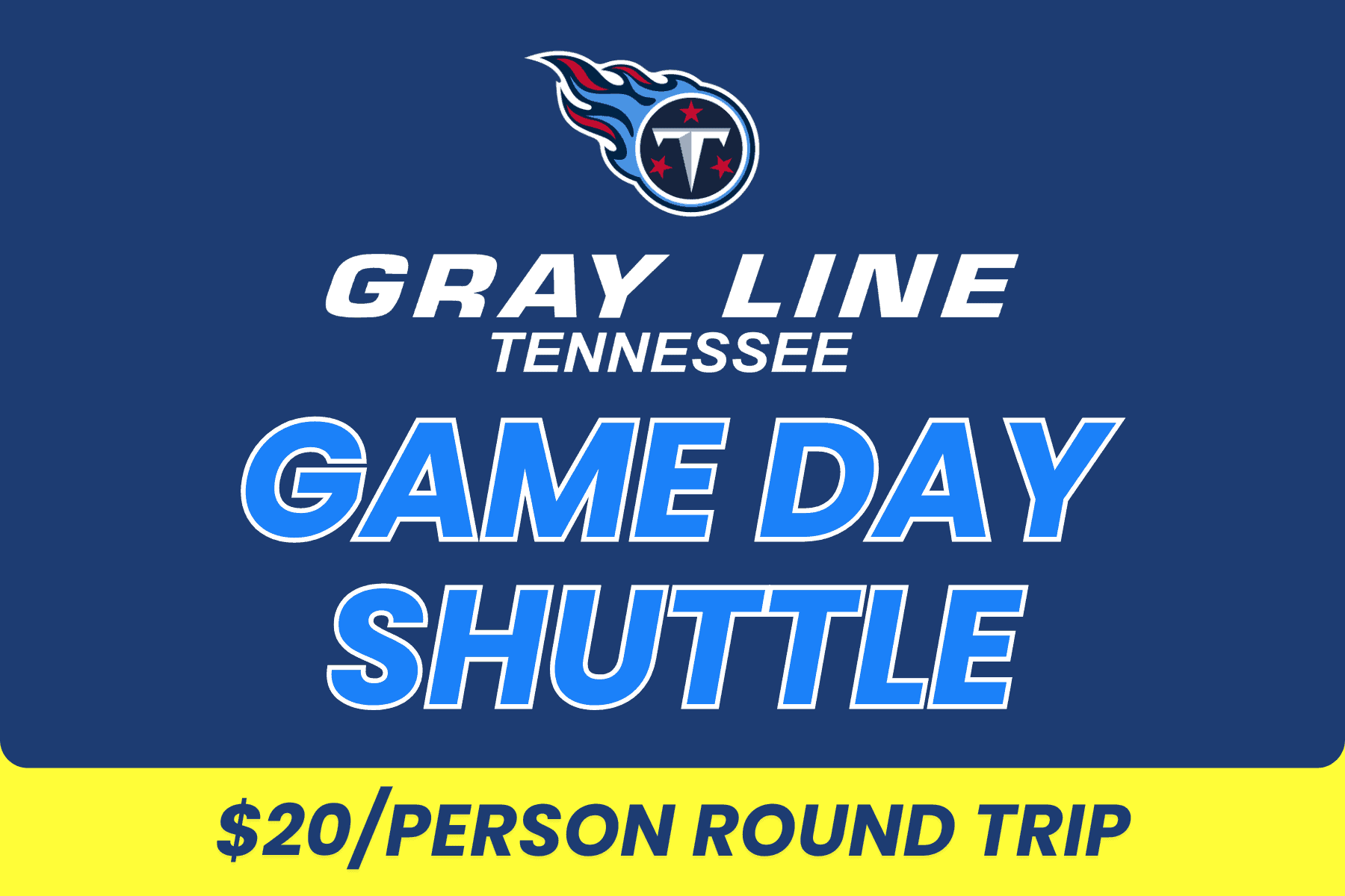The Gray Line Tennessee Game Day Shuttle - Gray Line Tennessee